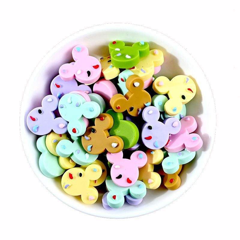 Cartoon Paint Board Mouse Head Decoration Crafts Cabochon - Etsy