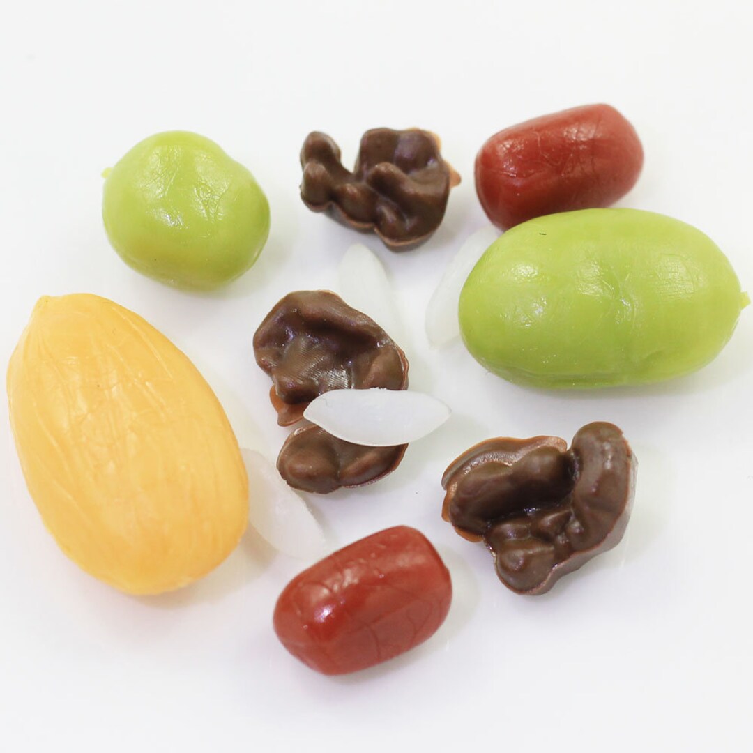 Mini Resin Pretend Play Food Simulation Artificial Bean Rice Peanut ...
