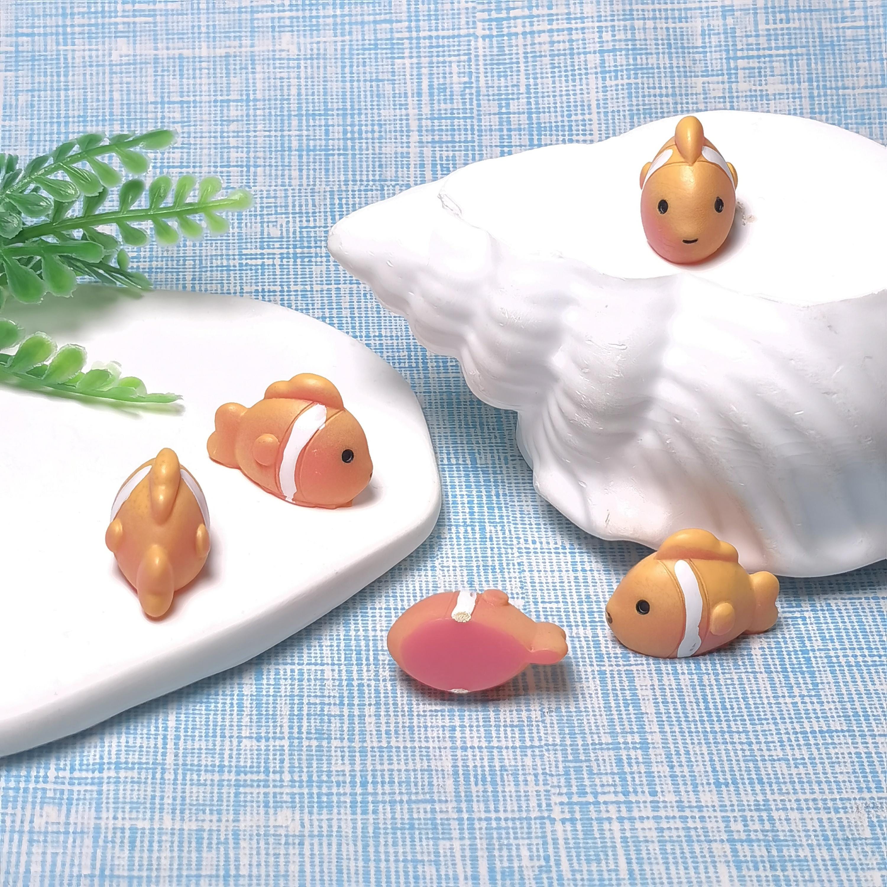 Mini Sea Animals Resin Tiny Ocean Figurines Marine Miniature Plastic ...