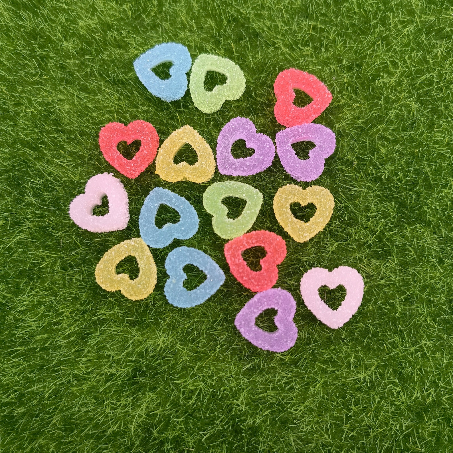 Ring Circle Shape Fake Candy Gumdrop Resin Cabochon Flatback - Etsy