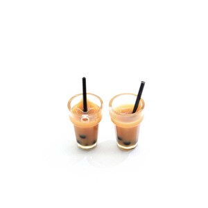 Boba Slime Charms Resin Cute Bubble Milk Tea Cup Miniature Kit DIY ...