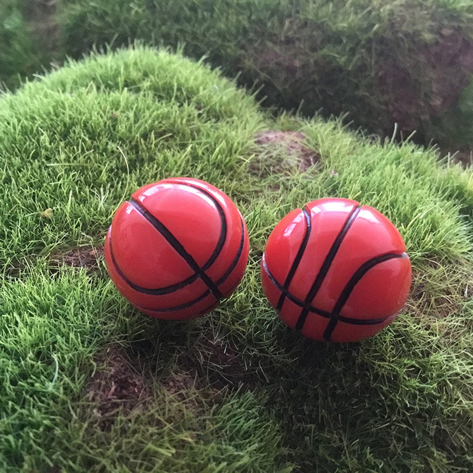 Dollhouse 16mm 3D Miniature Sports Balls Soccer Football and Basketball ...