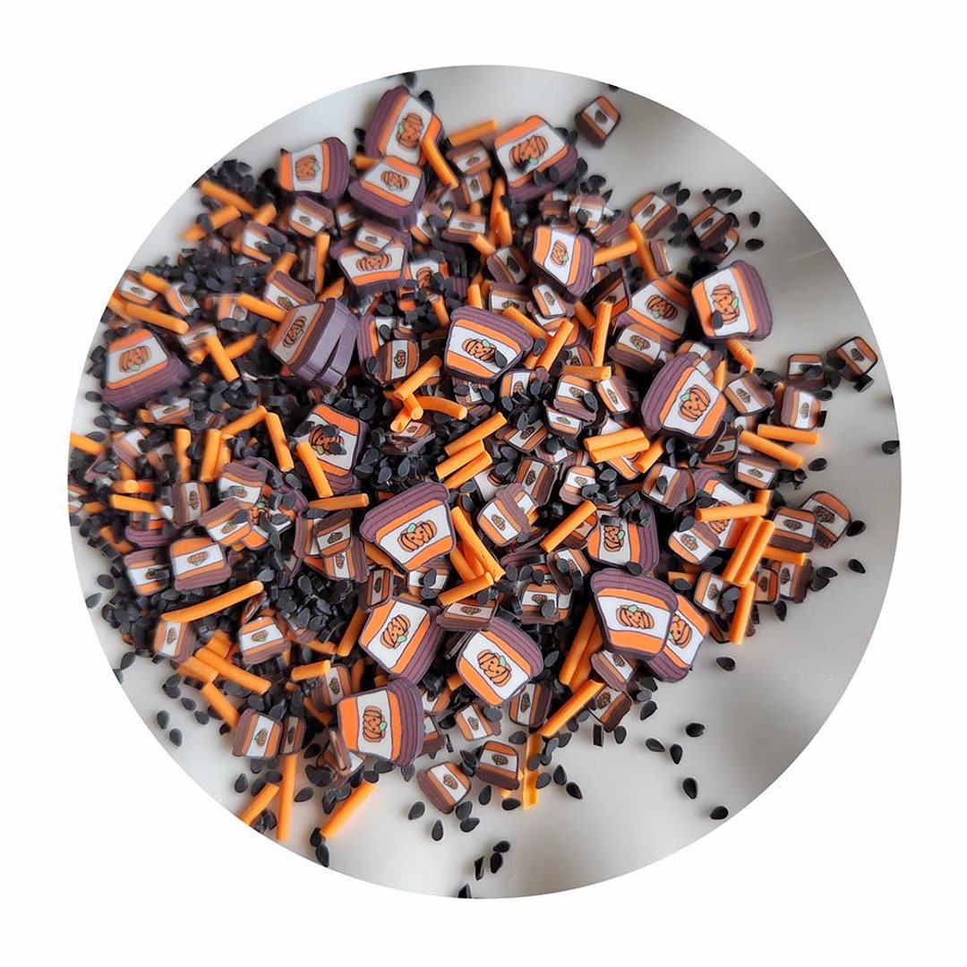Additives for Slime Kit Cute Polymer Clay Pumpkin Bubble Tea Supplies ...