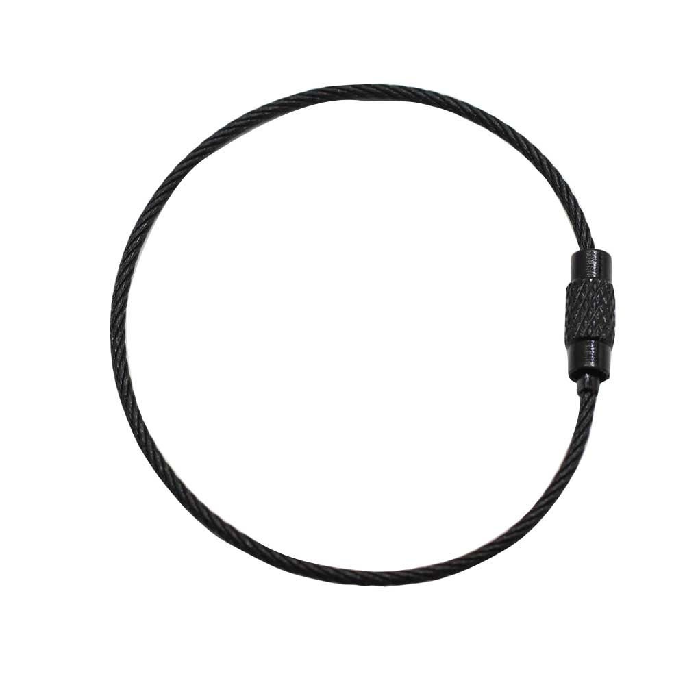 Colorful Wire Rope Key Chain Wire Keychain Carabiner Cable Key - Etsy