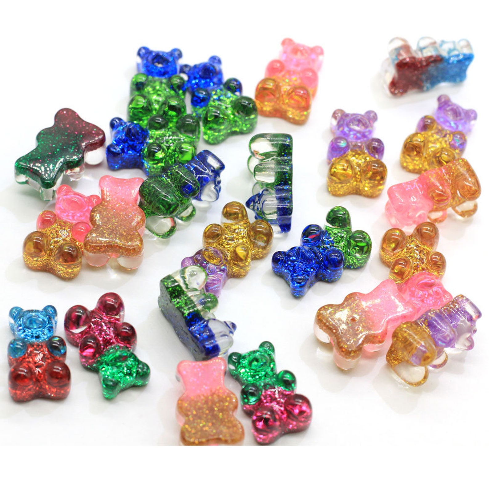 Addition Slime Charm Simulated Gummy Bear Candy for Polymer Slime Toy ...