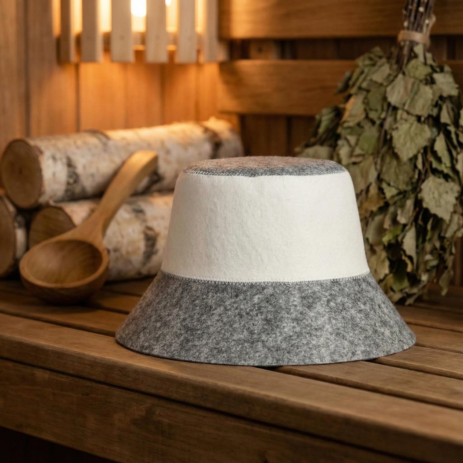 Traditional Sauna Hat for Banya & Spa | Heat Protection Cap | Bathhouse ...