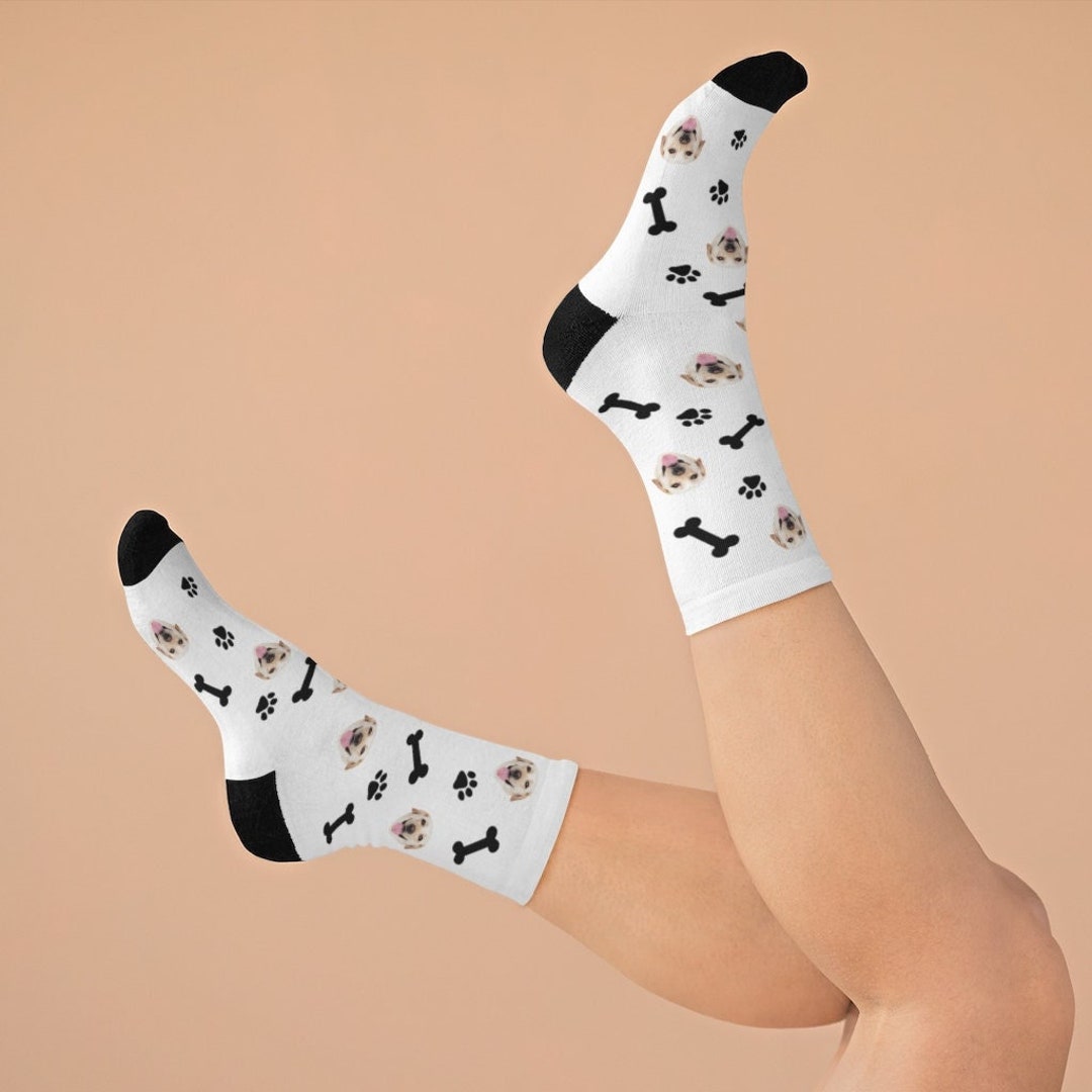 Custom Dog Socks, Custom Pet Socks, Personalized Dog Socks, Dog Socks ...