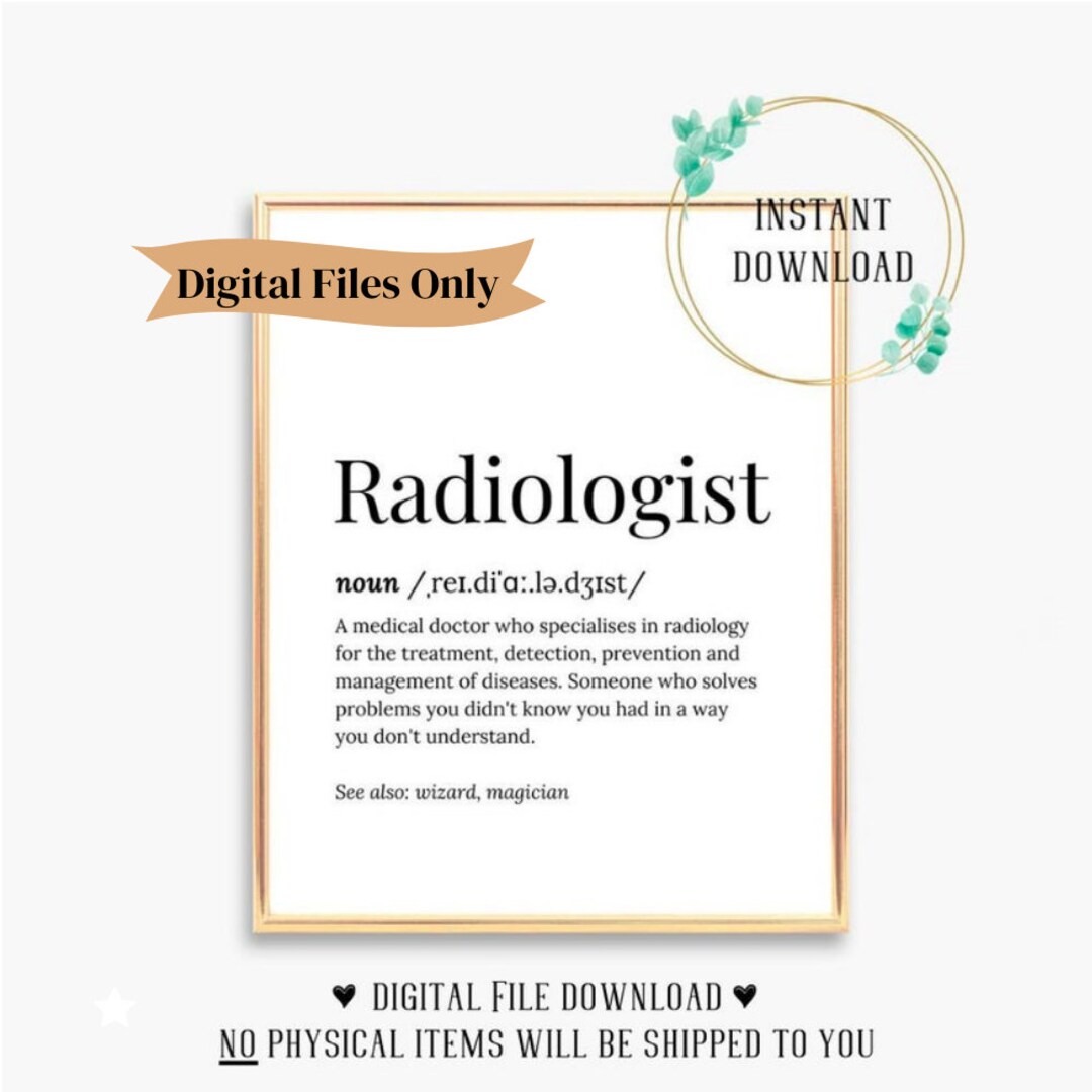 Radiologist Gift Graduation Gifts for Him for Her Radiology Graduation ...