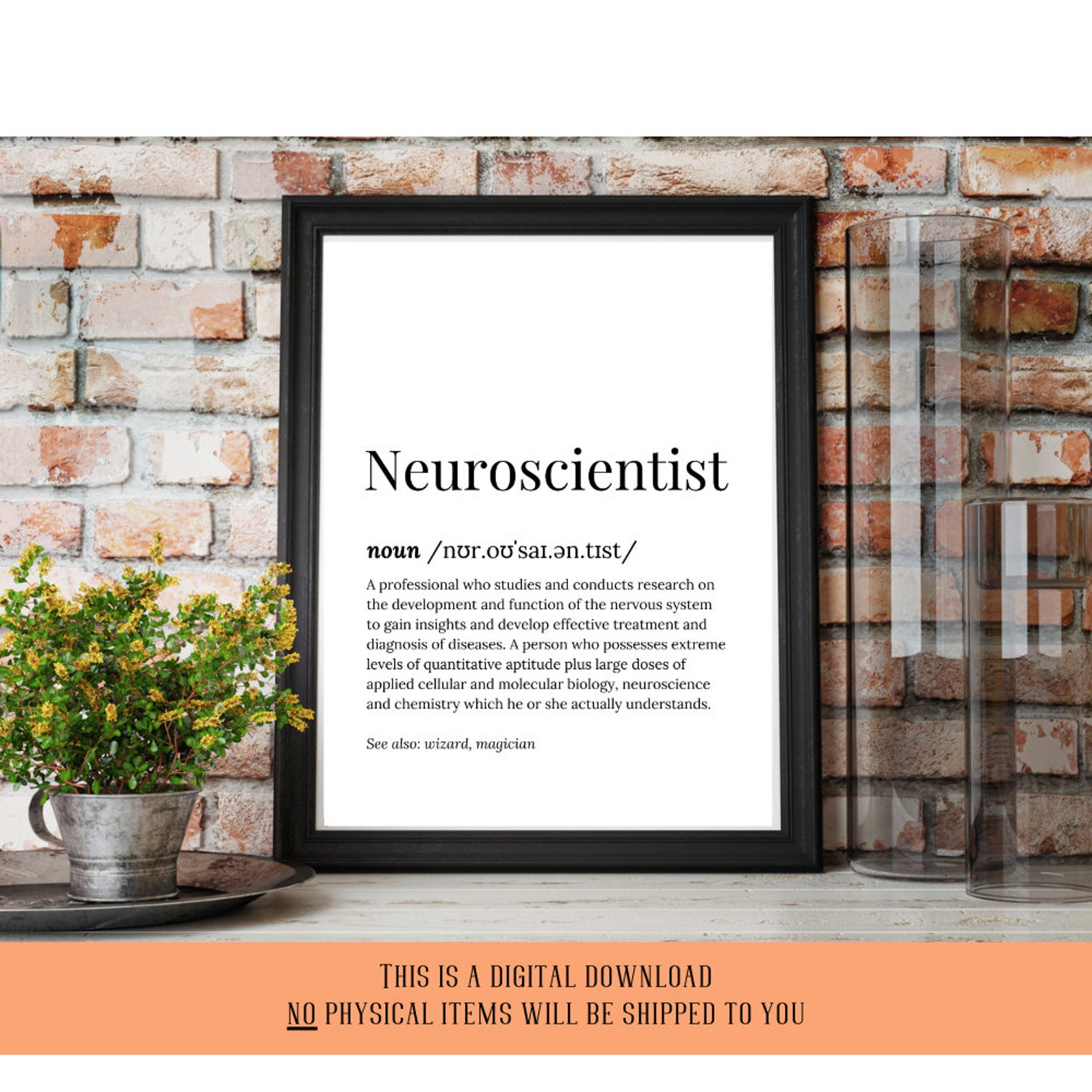Neuroscientist Gifts Neuroscience Graduation Gift Art Cards | Etsy