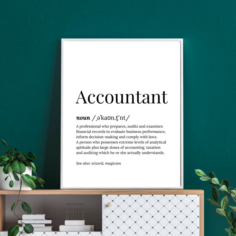 Accountant Gifts Birthday Card Accounting CPA Graduation Gift - Etsy