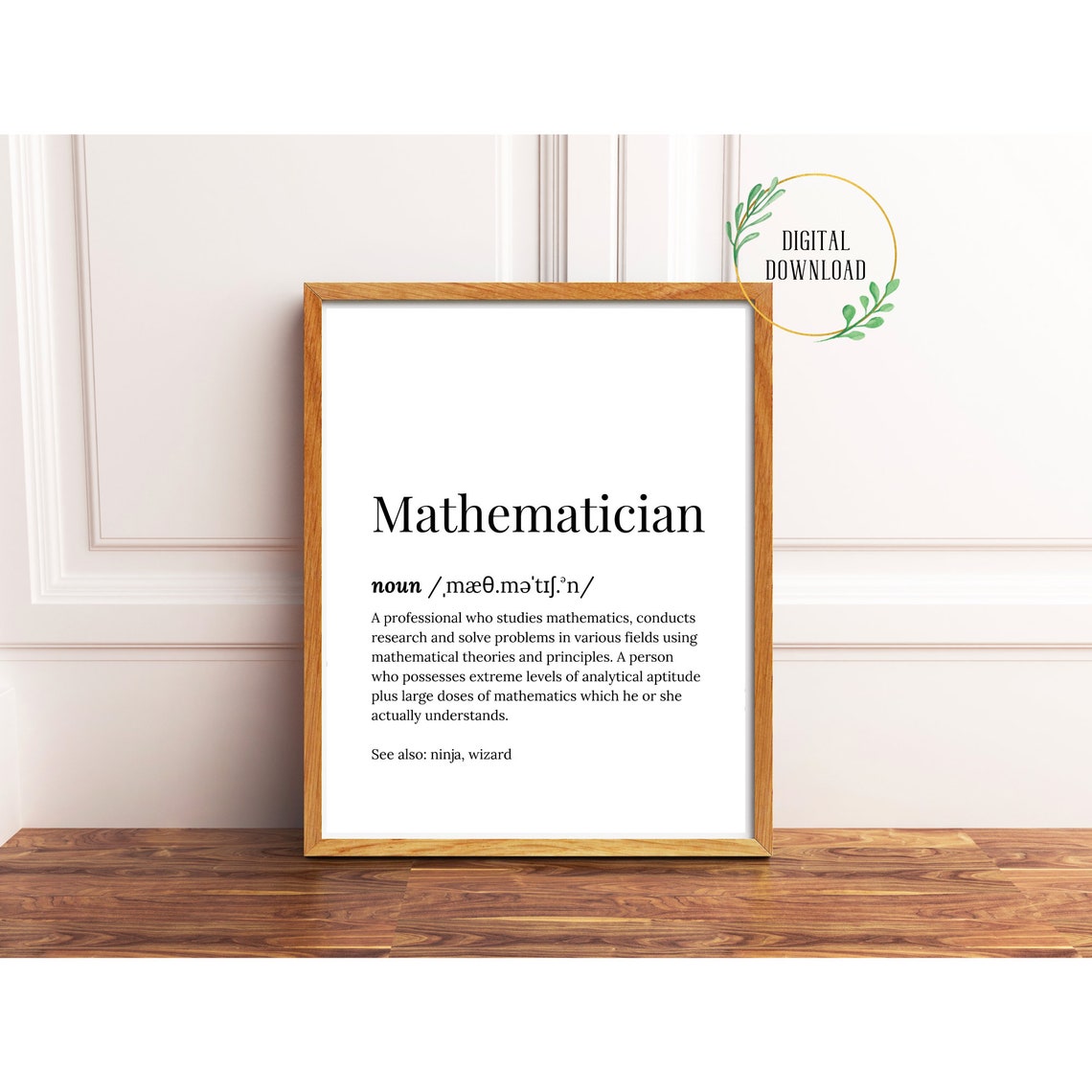 Mathematician Gifts Print Gift for Mathematician Wall Art Math Major ...