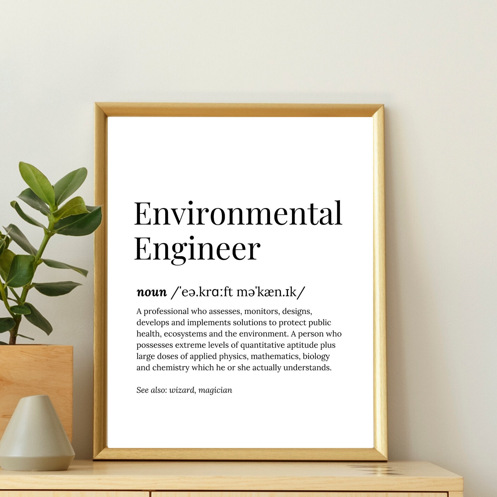 Environmental Engineer Gift Environmental Engineering | Etsy