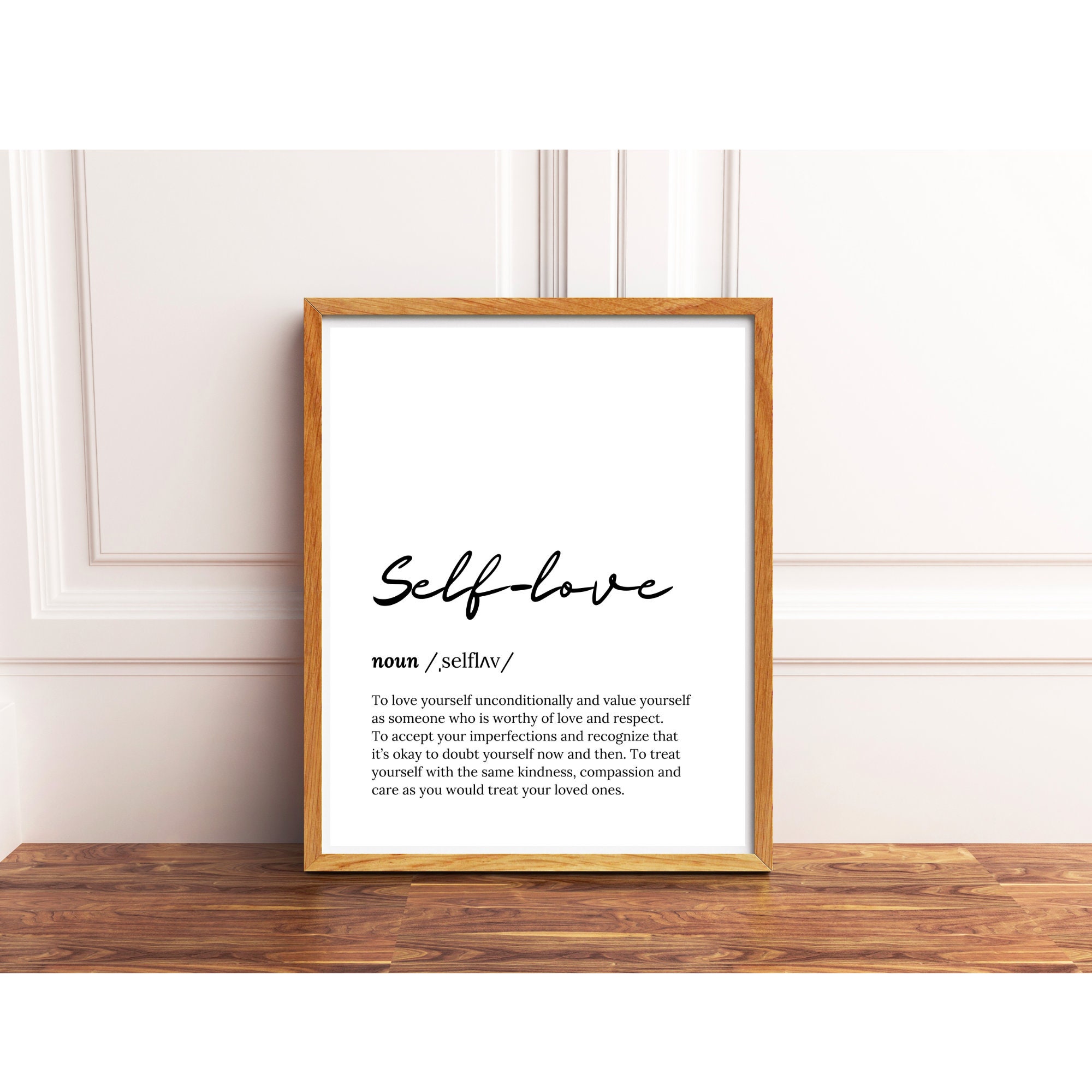 Self-love Prints Mental Health Quote Counselor Office Decor | Etsy