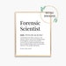 Forensic Scientist Gifts Forensic Science Gift for Grad Graduation Card ...
