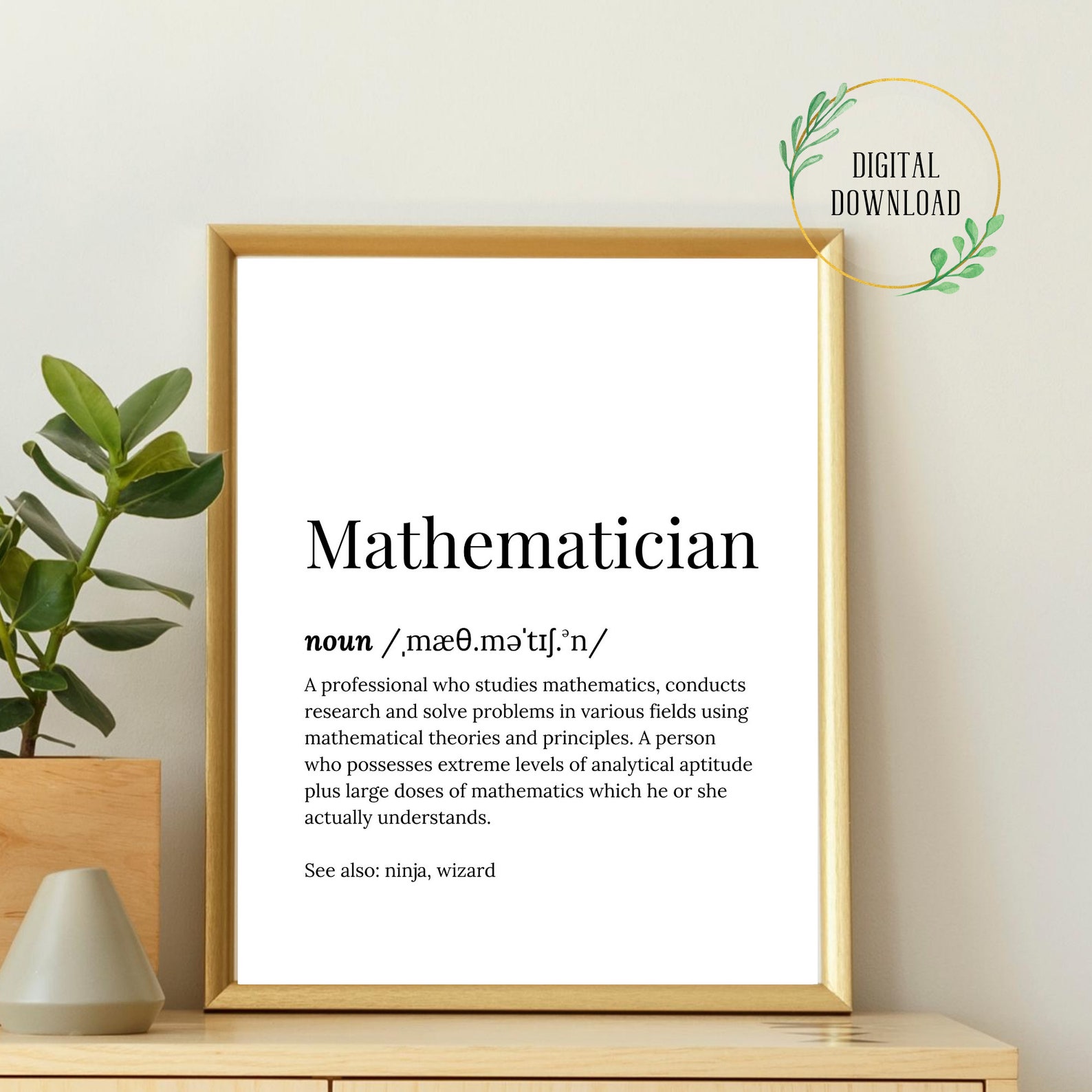 Mathematician Gifts Print Gift for Mathematician Wall Art Math Major ...