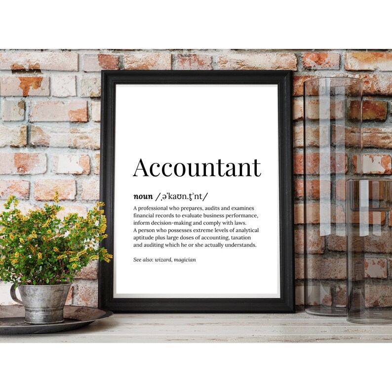 Accountant Gifts Birthday Card Accounting CPA Graduation Gift - Etsy