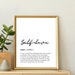 Self-love Prints Mental Health Quote Counselor Office Decor Gifts ...