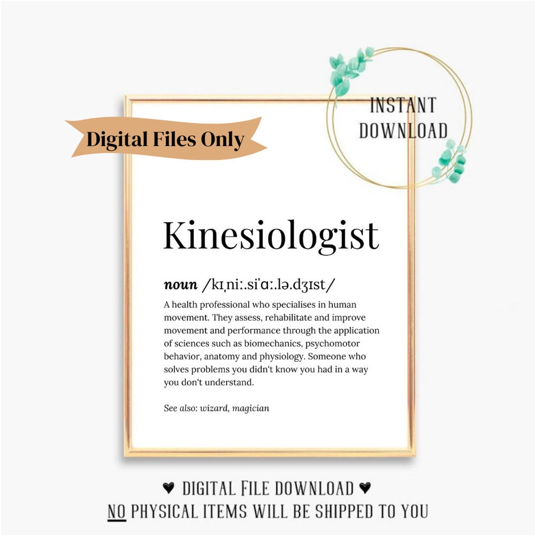 Kinesiology Gifts Kinesiologist Gift Graduation Card for Him for Her ...