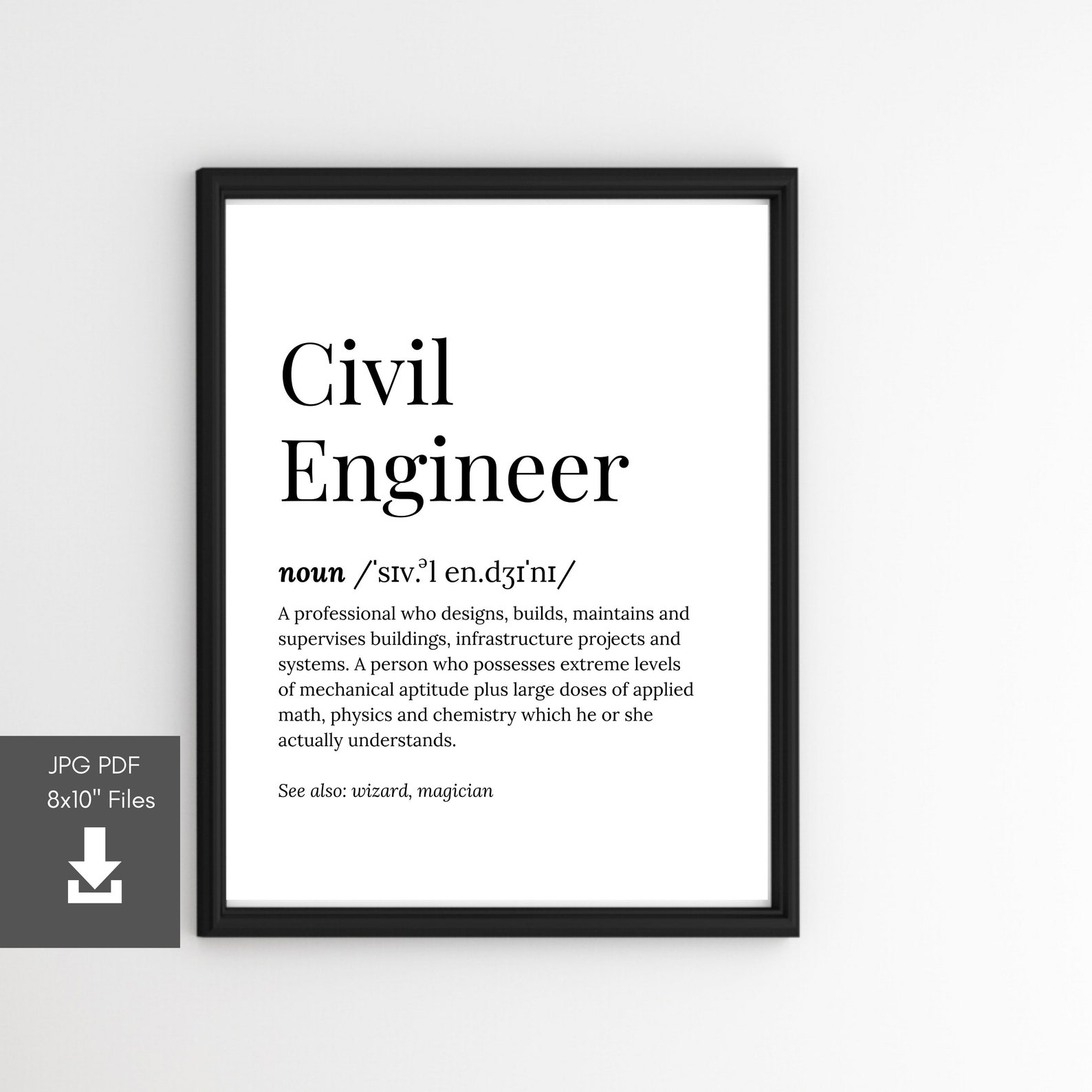 Civil Engineer Gifts Civil Engineering Graduation Gifts Civil | Etsy