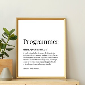 Programmer Gifts Programming Prints Poster Gift Graduation Card Wall ...