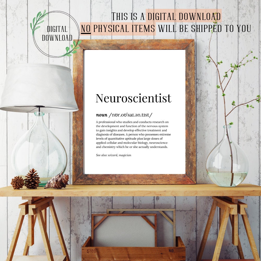 Neuroscientist Gifts Neuroscience Graduation Gift Art Cards | Etsy