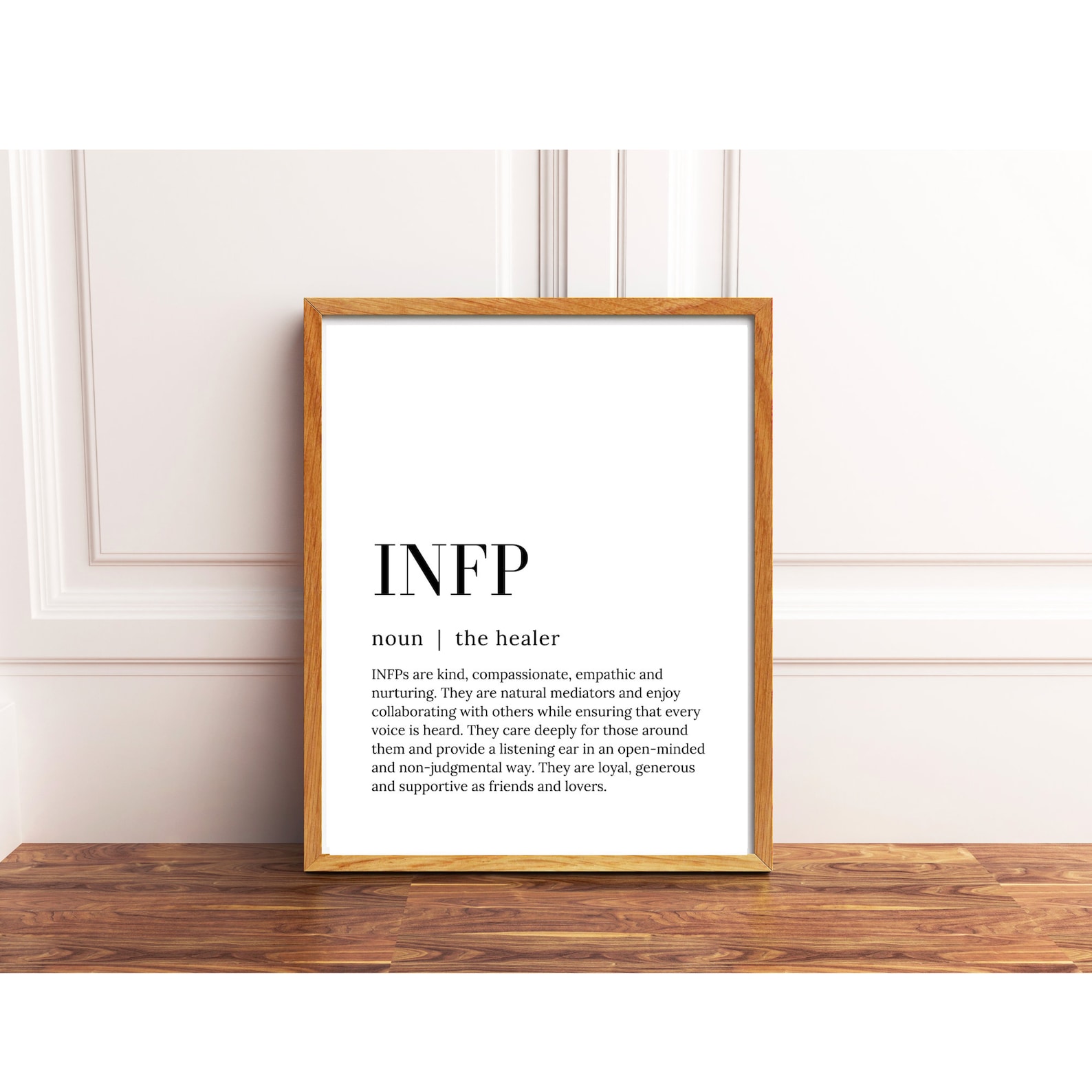 INFP Myers Briggs Infp Poster Personality Infp Gift Myers - Etsy