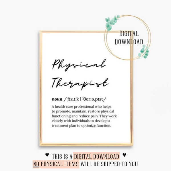 Physical Therapy Thank You Cards - Etsy