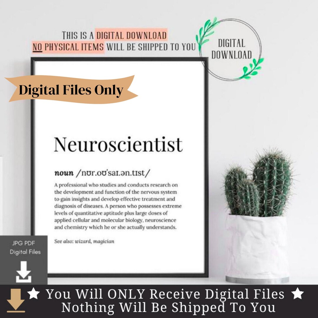 Neuroscientist Gifts Neuroscience Graduation Gift Art Cards Neurology ...