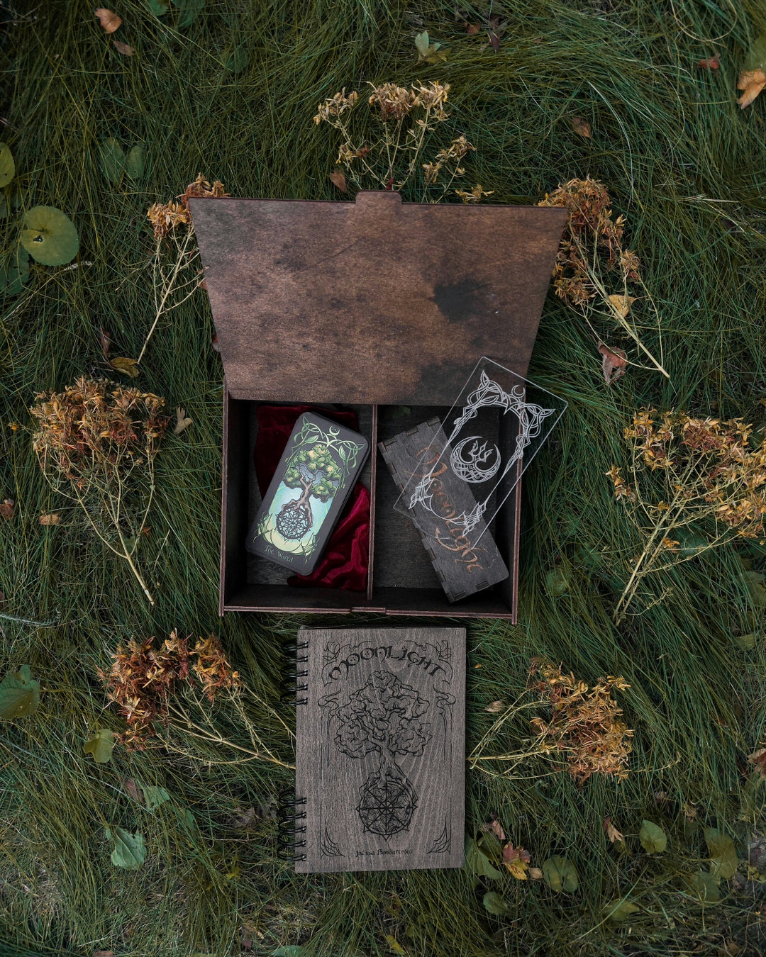 Tarot Deck MOONLIGHT | Tarot Cards | Oracle | Vintage Set | Witch ...