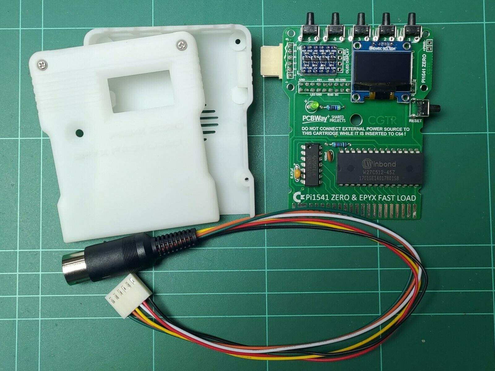 Pi1541 Zero and Fast Load Cartridge With Case for Commodore 64/C64 - Etsy