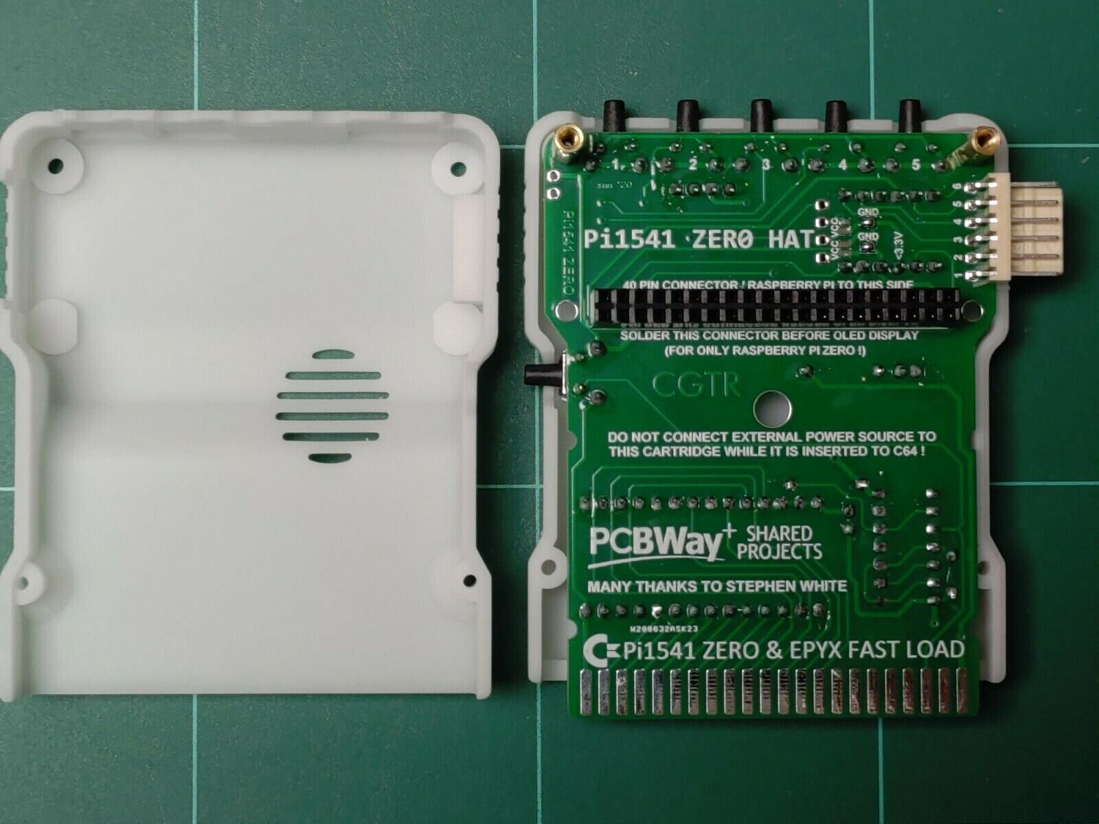 Pi1541 Zero and Fast Load Cartridge With Case for Commodore 64/C64 - Etsy