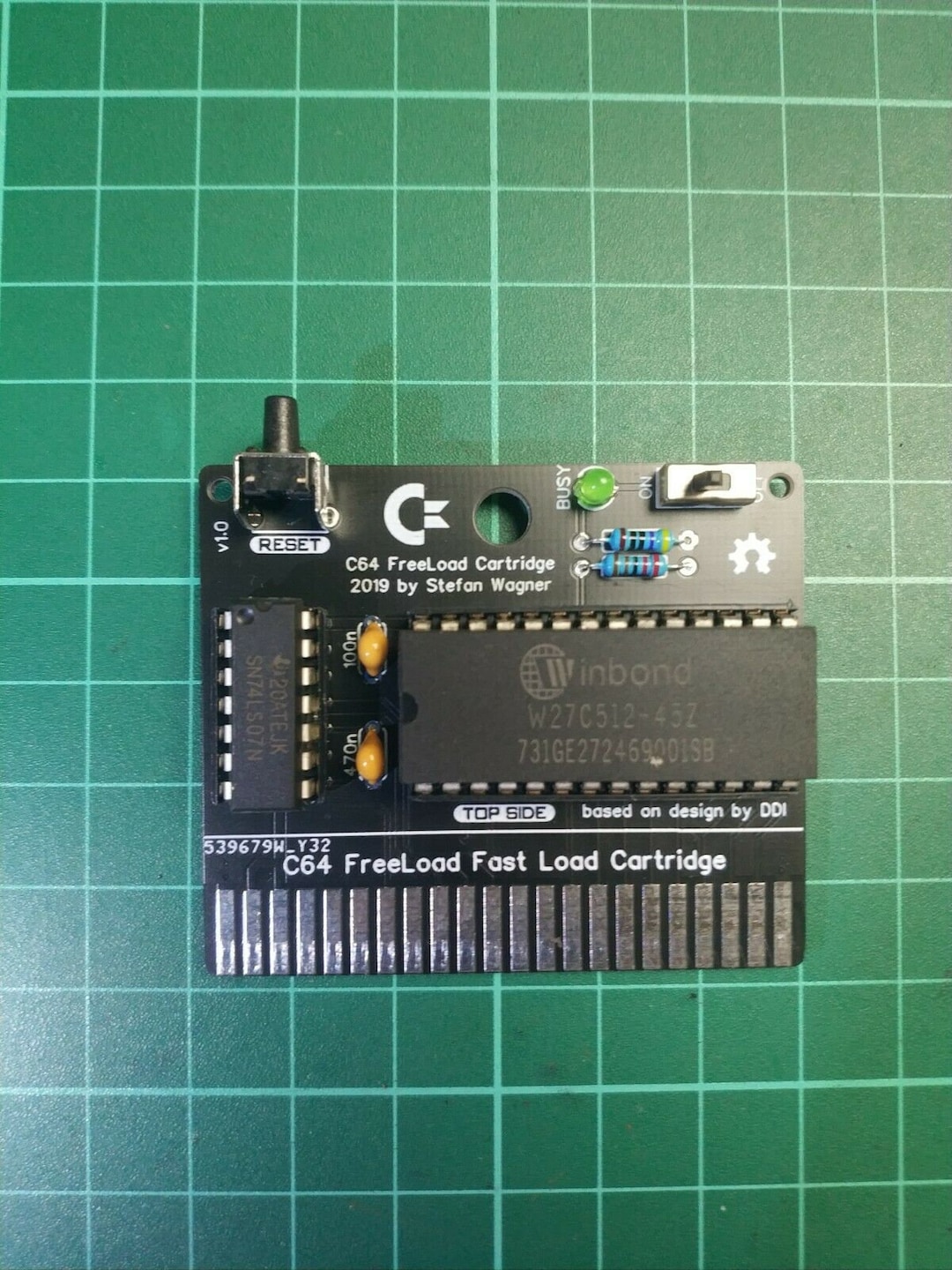 Freeload Cartridge (clone of Epyx Fast Load Cartridge) for Commodore 64 ...