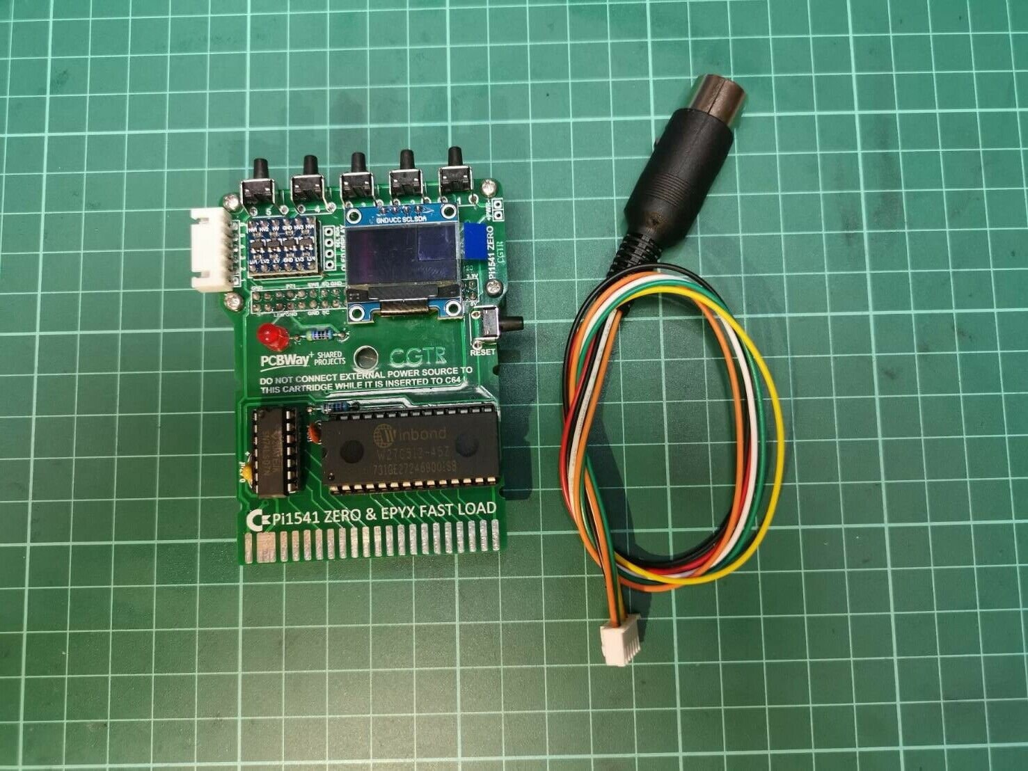 Pi1541 Zero Hat + Epyx Fast Load Cartridge for Commodore 64 / C64 - Etsy