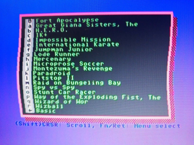 Magic Desk Compatible 1MB Cartridge for Commodore 64/C64 With 28 Games ...