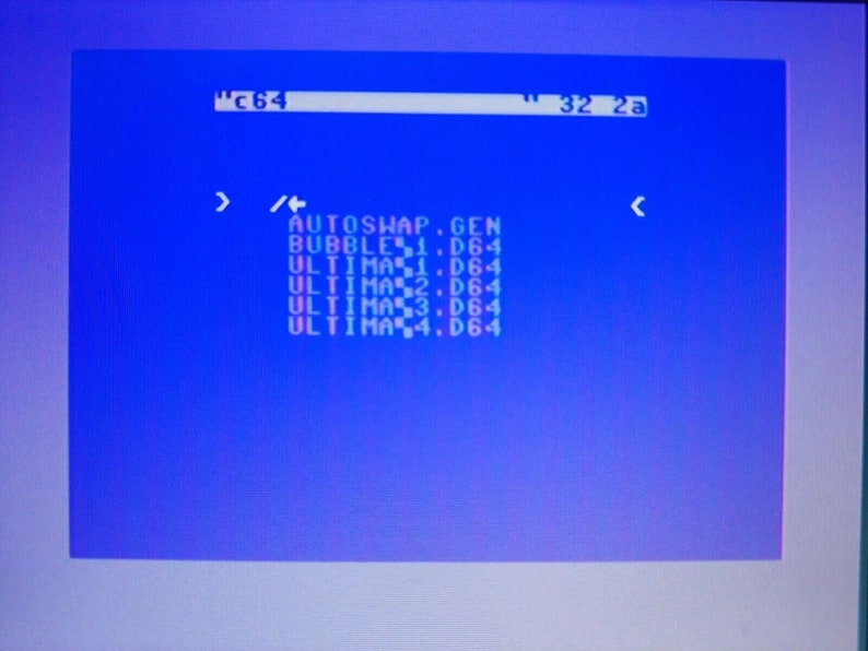 SD2IEC Floppy Drive Emulator With Epyx Fast Load Cartridge for ...