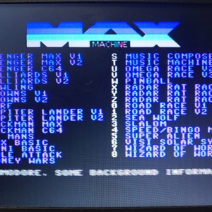 Commodore Multimax Cartridge for MAX Machine/ultimax/commodore 64/C64 ...