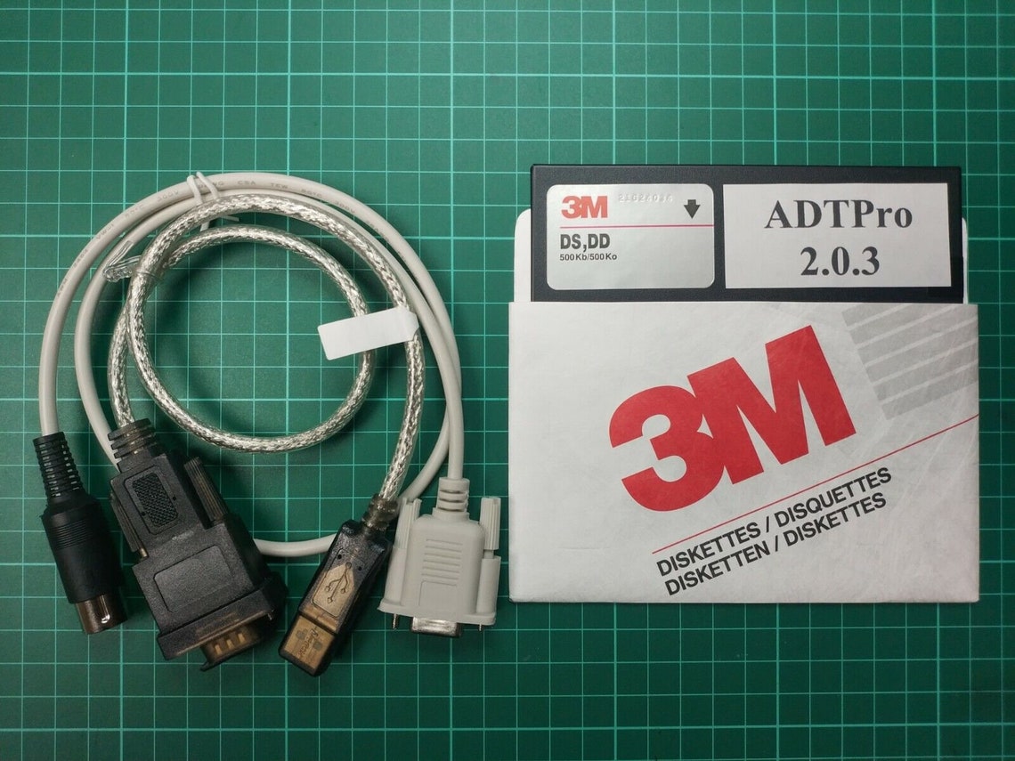 Apple Iic Serial Cable and Boot Disk for Adtpro With USB Serial Port Adapter - Etsy