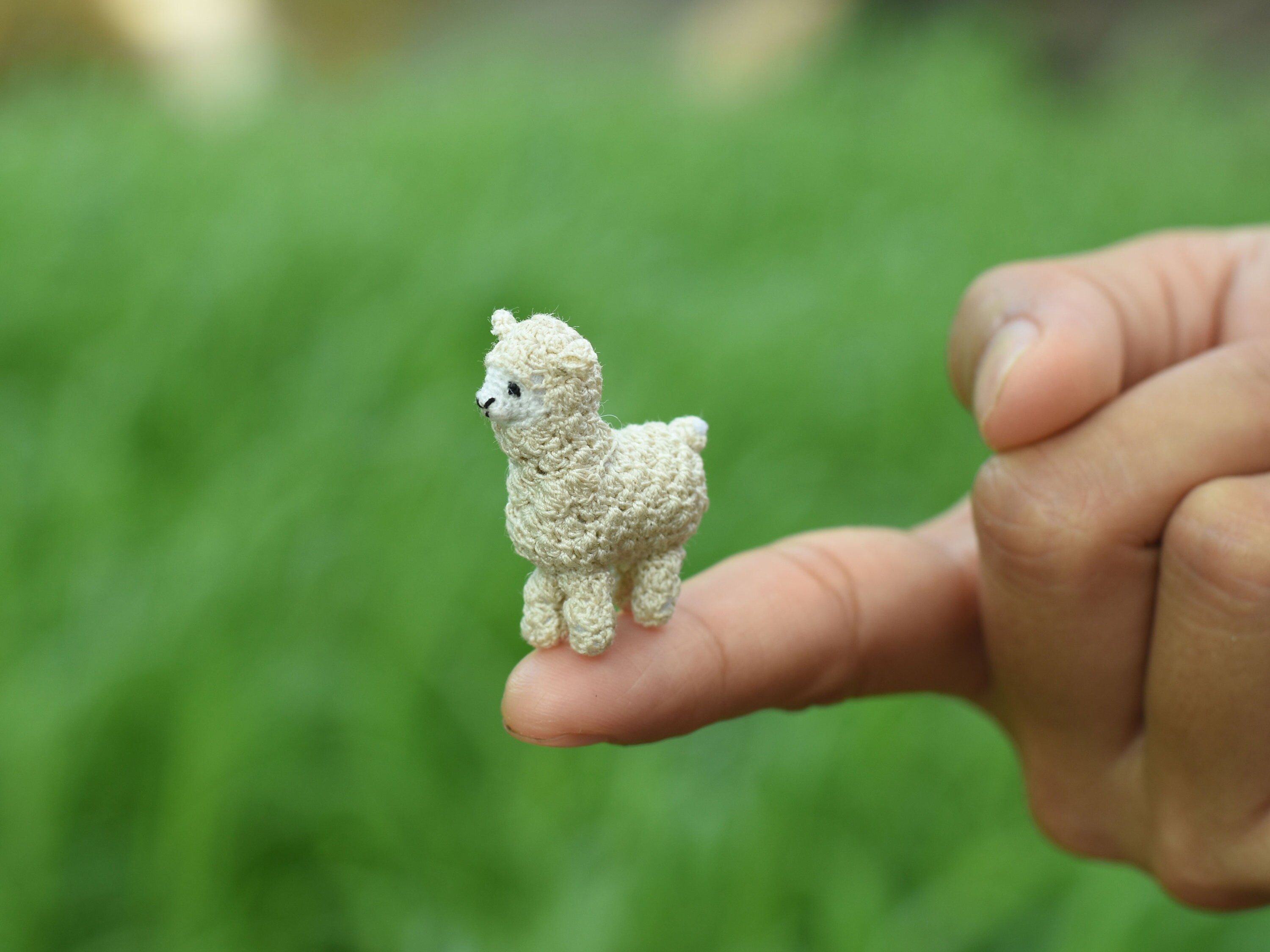 Amigurumi Micro Alpaca, Miniature Alpaca Crochet, Llama Crochet Animals ...