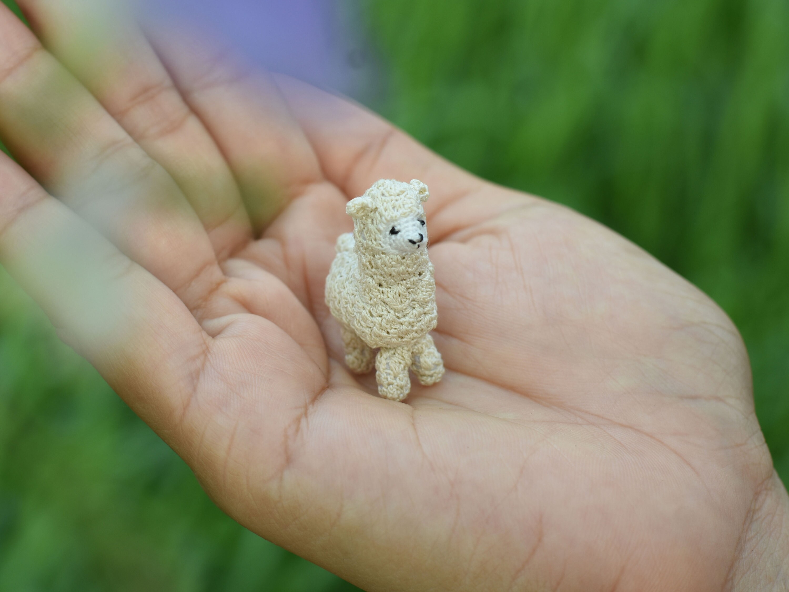 Amigurumi Micro Alpaca, Miniature Alpaca Crochet, Llama Crochet Animals ...