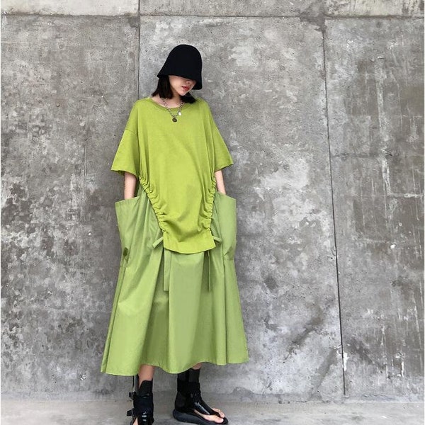 Avocado Green Dress - Etsy