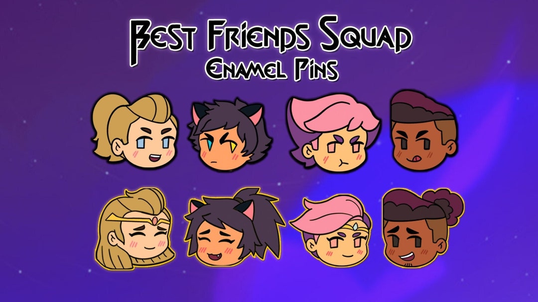 She-ra Hard Enamel Pins Catradora Glimbow - Etsy