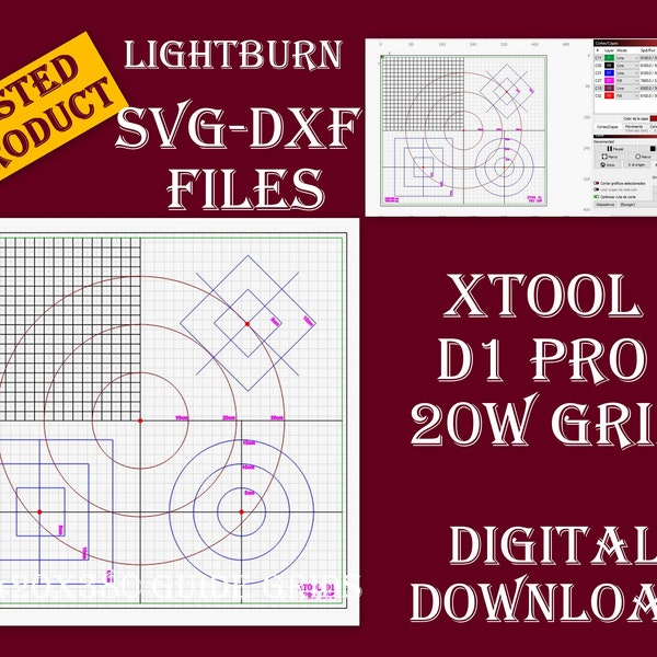 Xtool D1 Grid Spoil Board - Etsy
