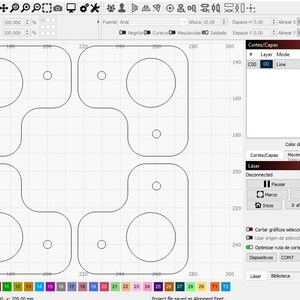 Xtool D1 PRO 20W Grid File for Spoil Board, Lightburn Digital File ...