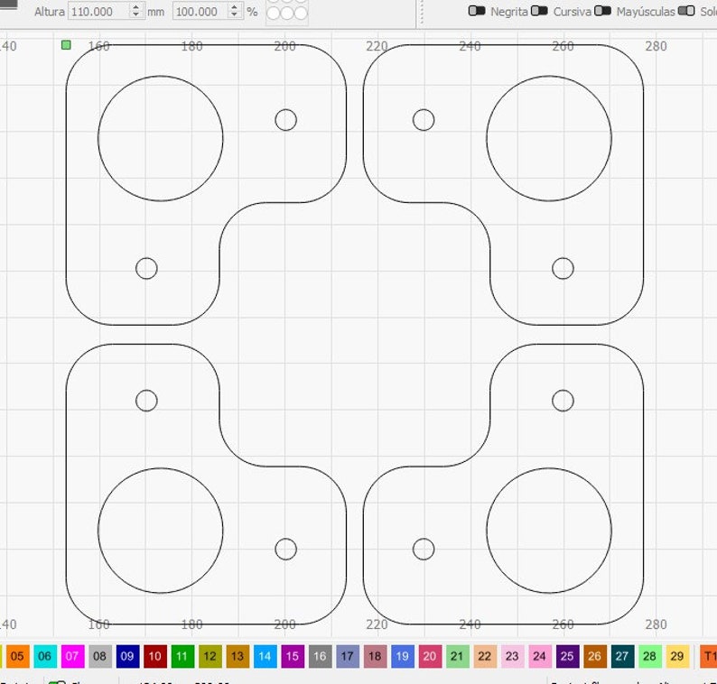 Xtool D1 Alignment Feet: Laser Jig System (SVG, Lightburn) - Etsy