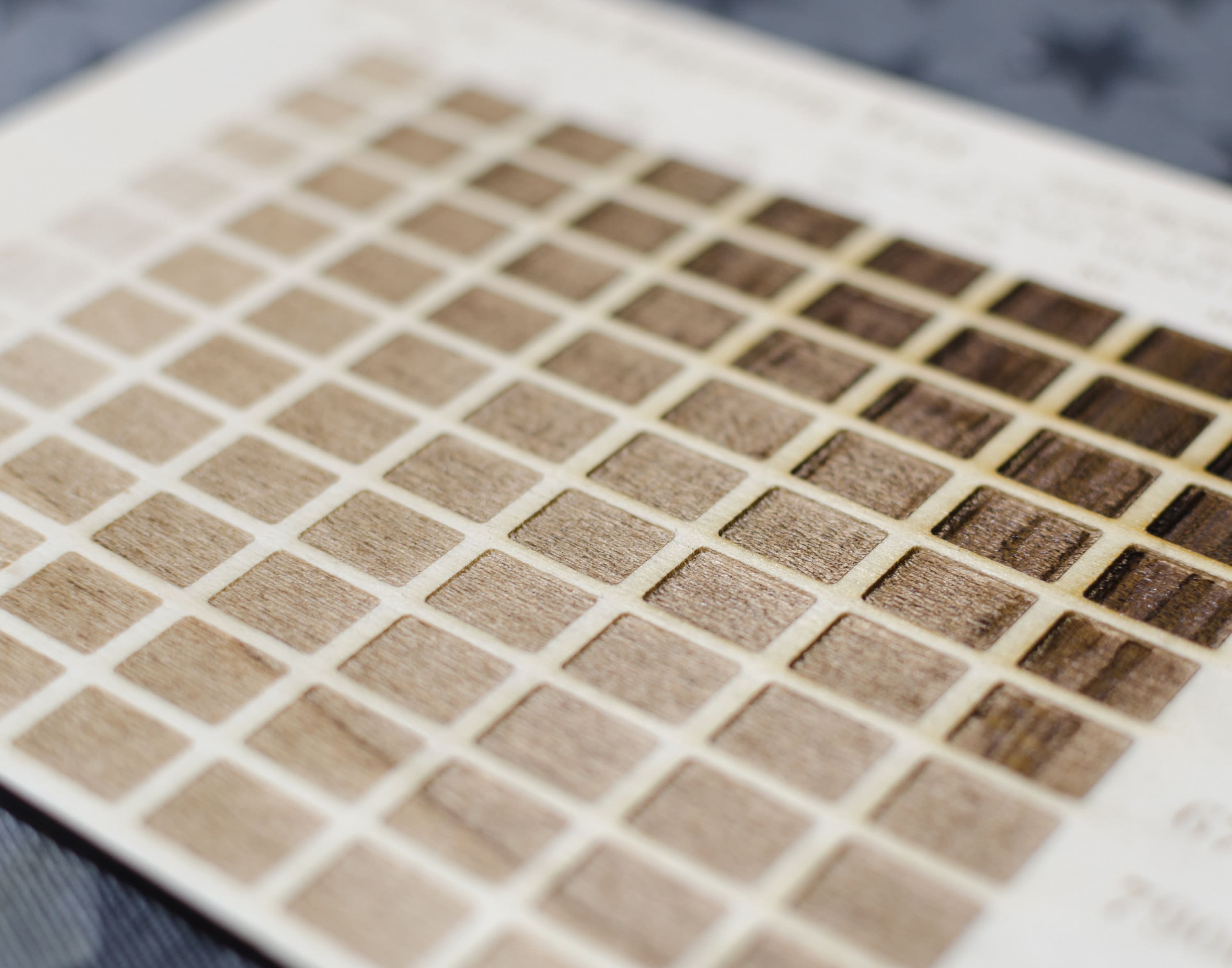 Lightburn Engraving Laser Test Laser Scale Material Test - Etsy