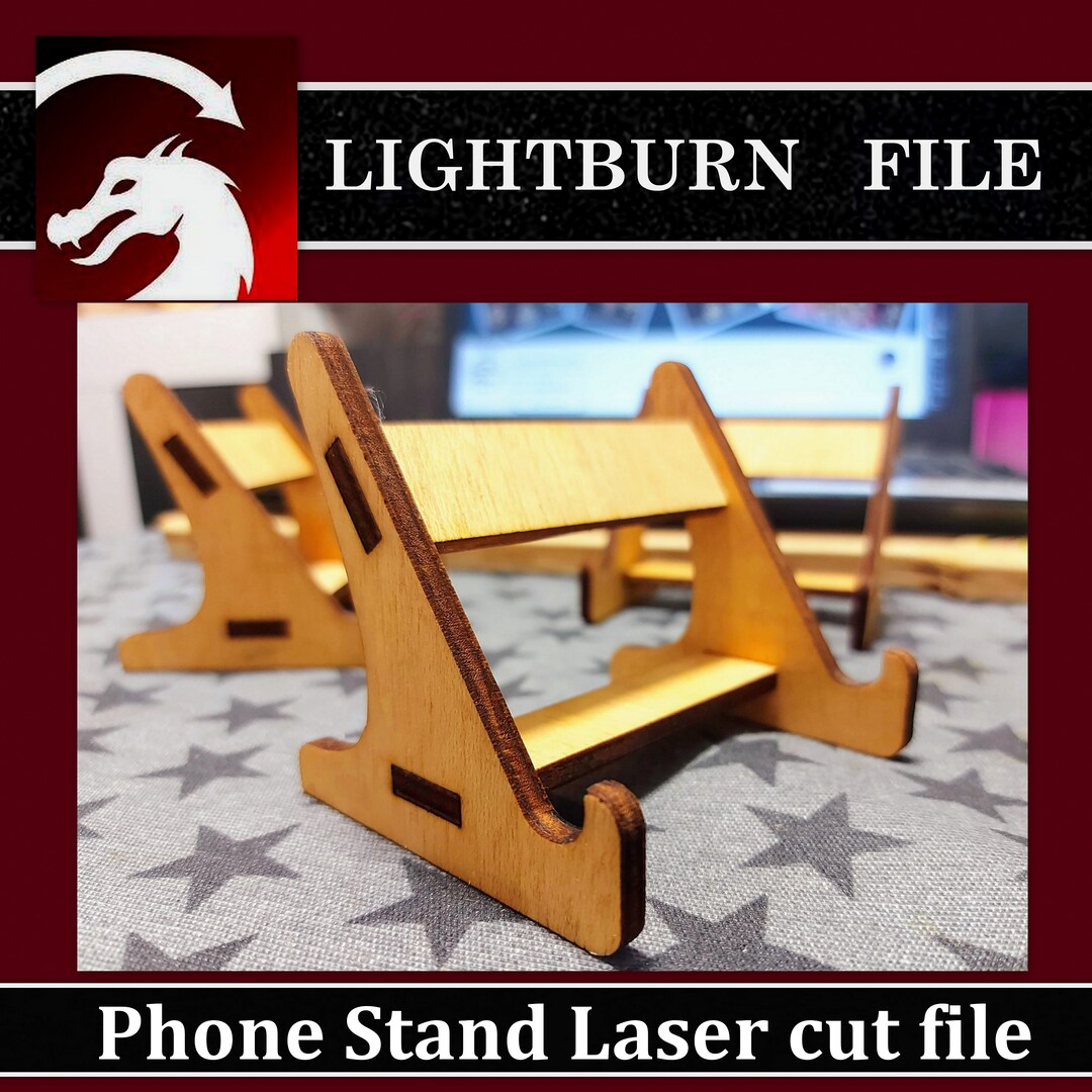 Wooden Stand Laser File, SVG Wooden Stand Digital File, Frame Holder ...