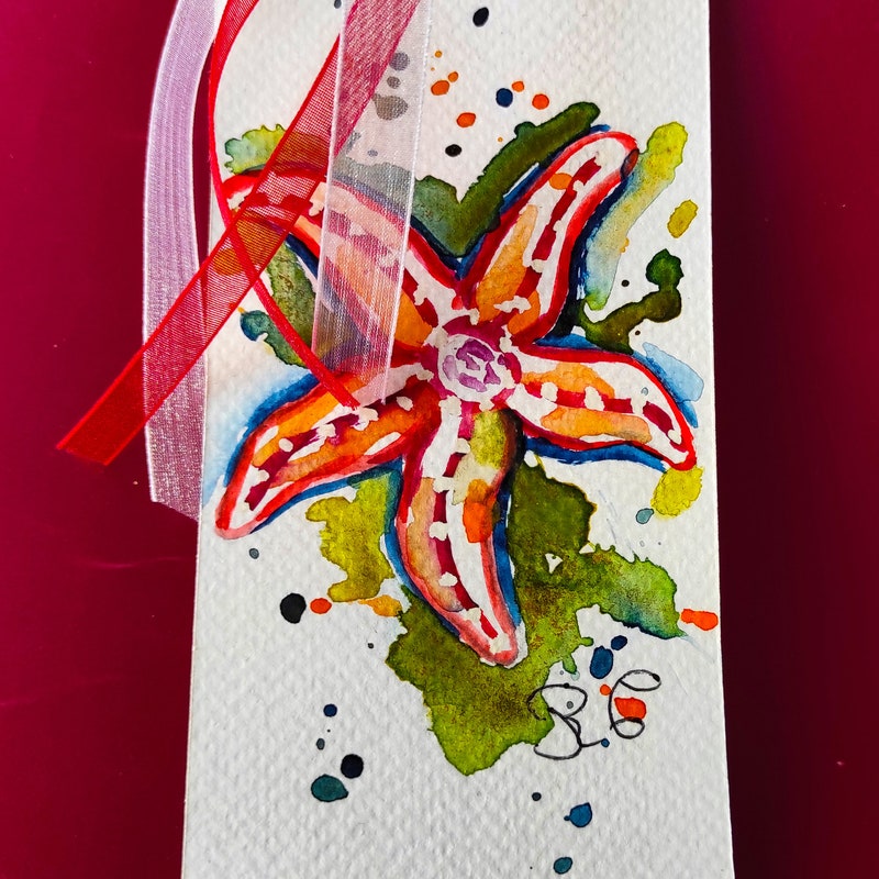 Starfish Bookmark - Etsy