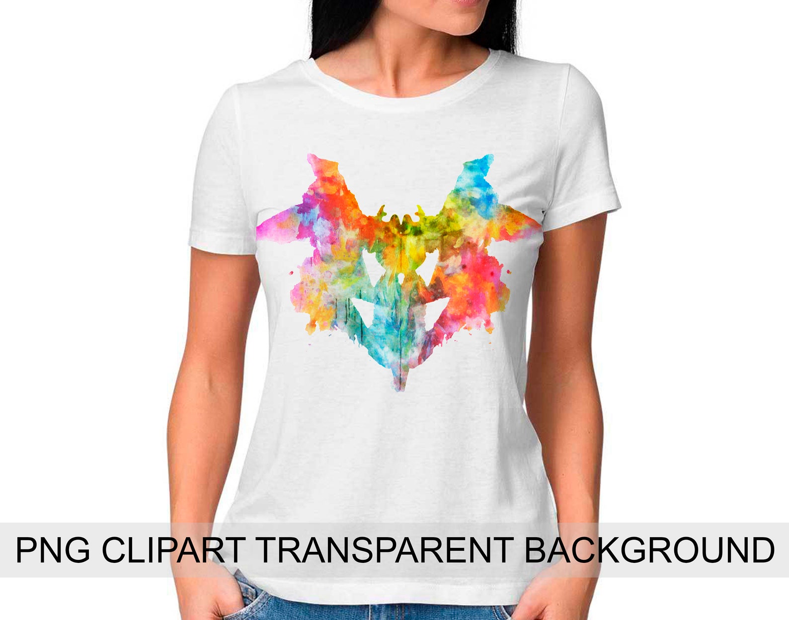 Rorschach Test Psycho Test Clipart PNG Sublimation Psychology - Etsy