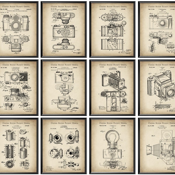 Camera Blueprint - Etsy