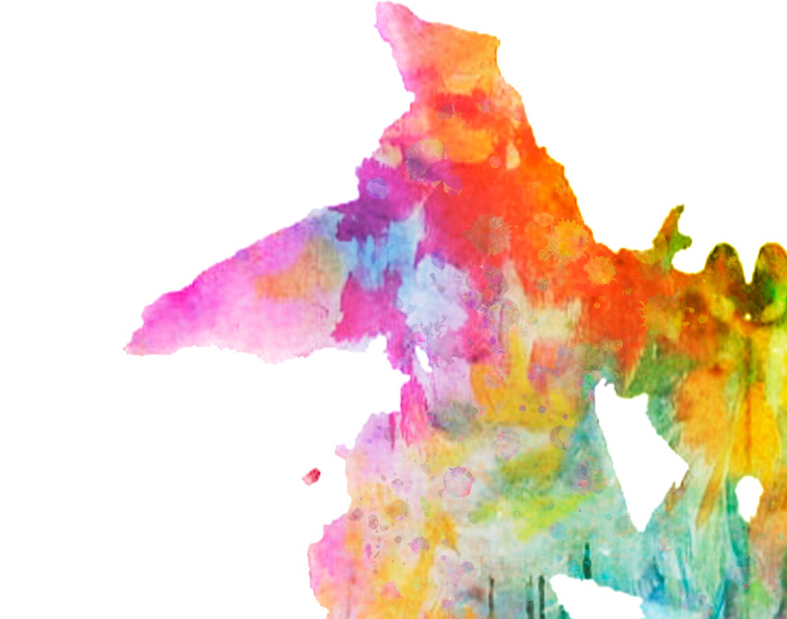 Rorschach Test Psycho Test Clipart PNG Sublimation Psychology - Etsy